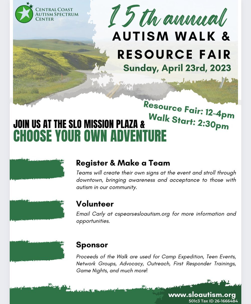 Autism Walk - Mission Plaza - SLO | First 5 SLO County