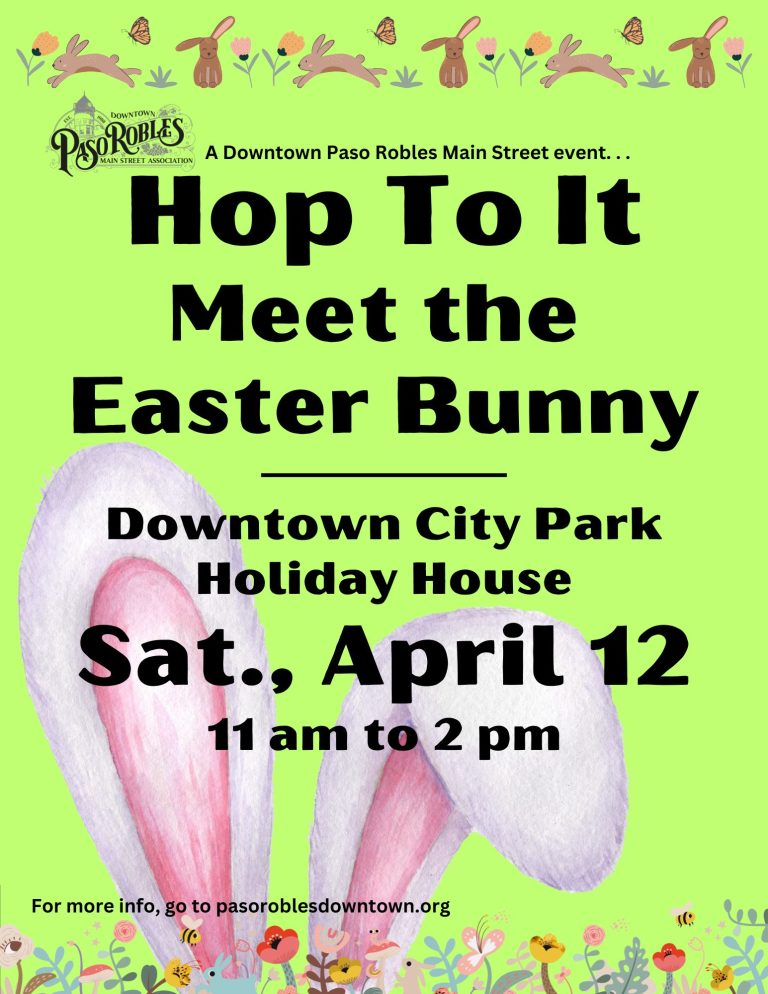 Easter Bunny Visit / Visita del Conejito de Pascua | First 5 SLO County