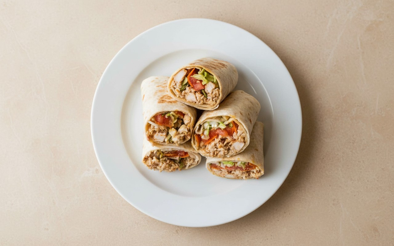 Shawarma de Pollo - Calorías - Fitia