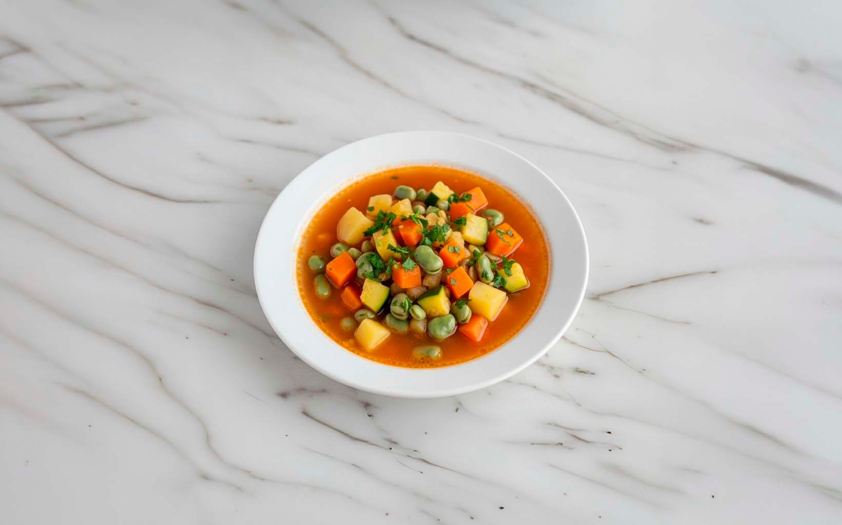 Sopa de Verduras - Calorías - Fitia