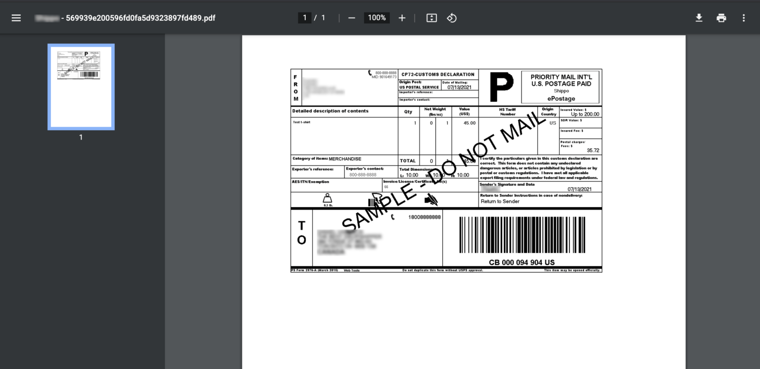 How to print bulk shipping labels? - 1TeamSoftware