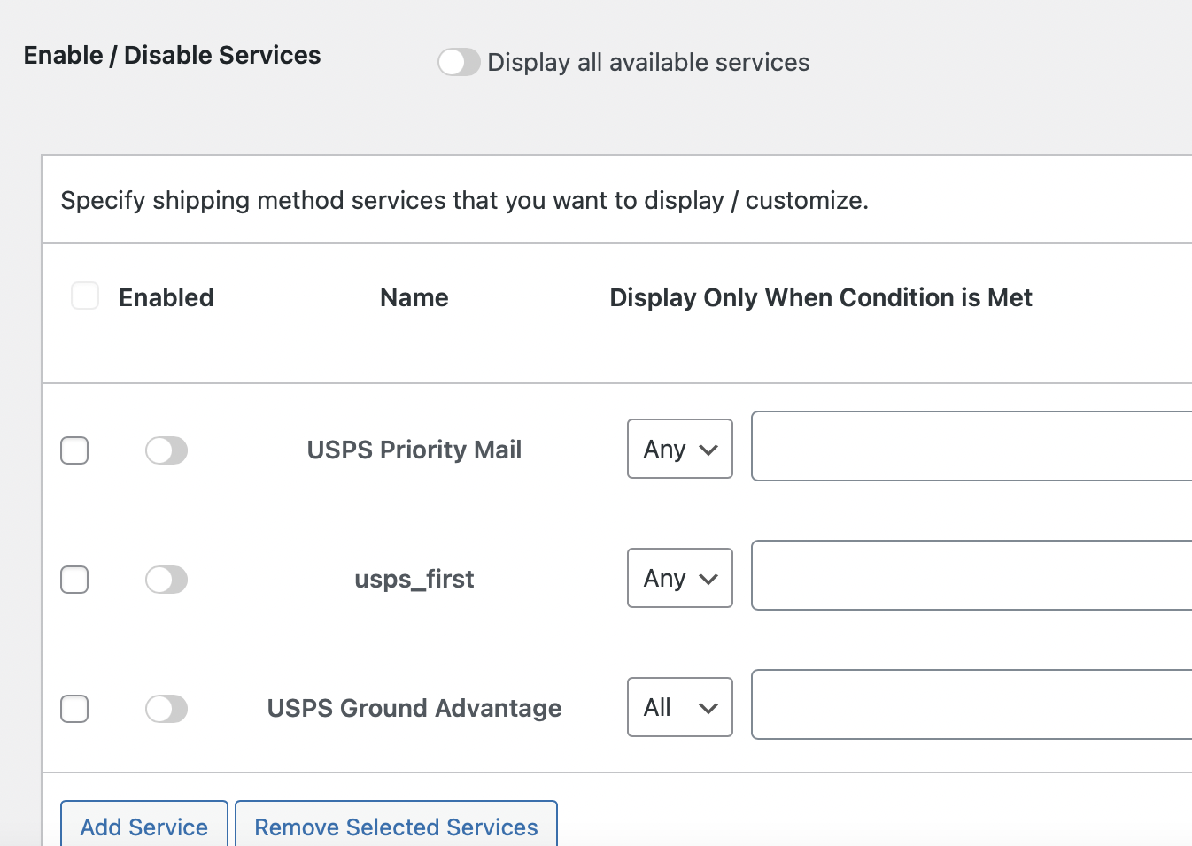 How to have different shipping services for different shipping zones - 1TeamSoftware