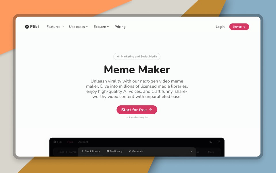 How to Make a Meme Video in 2024 - Fliki