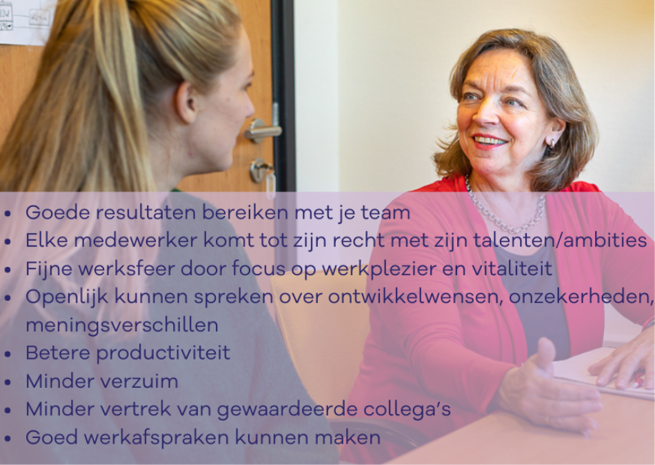 Wat levert het op voor leidinggevenden? - Flowweb