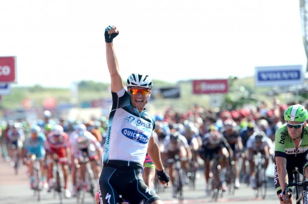 Zdenek Stybar sprints to stage three victory on 2013... Zdenek Stybar sprints to stage three victory on 2013...