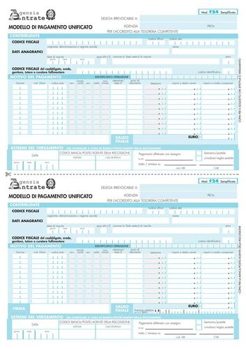 Modello F24: cos'è, dove trovarlo e come pagarlo
