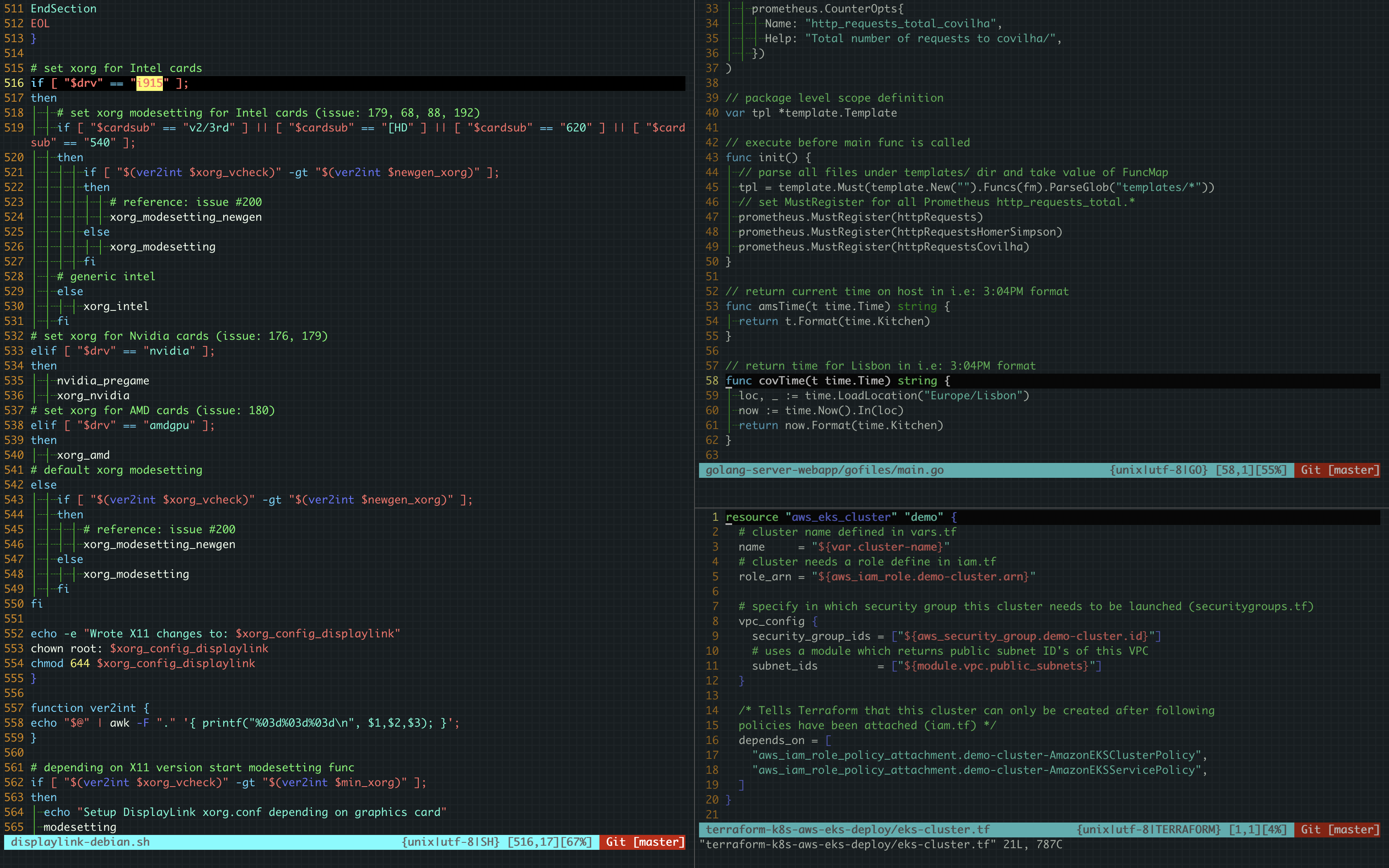 vim-hue: colorful Vim config for all your SRE/DevOps needs ...