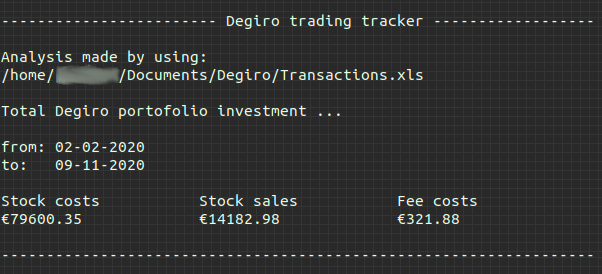 Degiro trading tracker – Simplified tracking of your investments ...