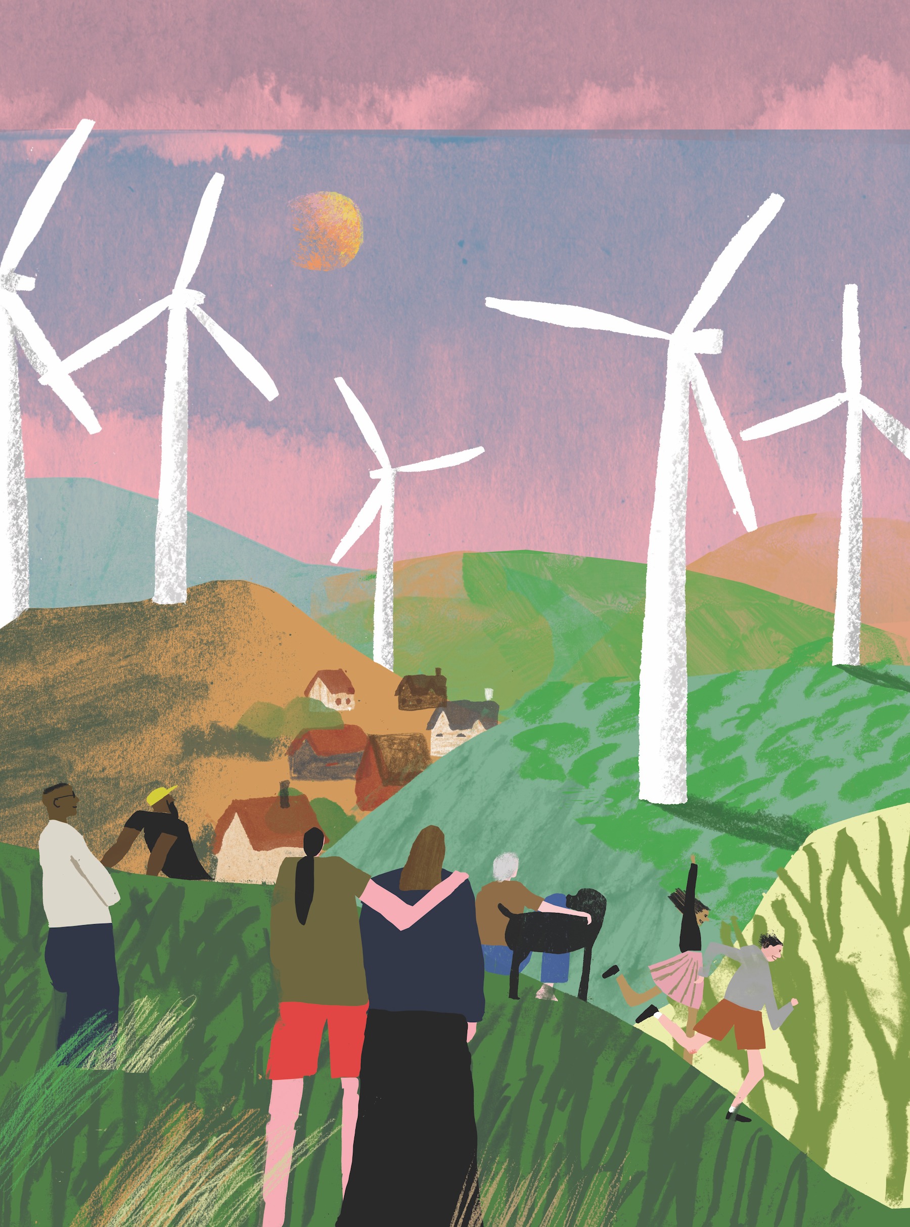 Community cash to boost the transition