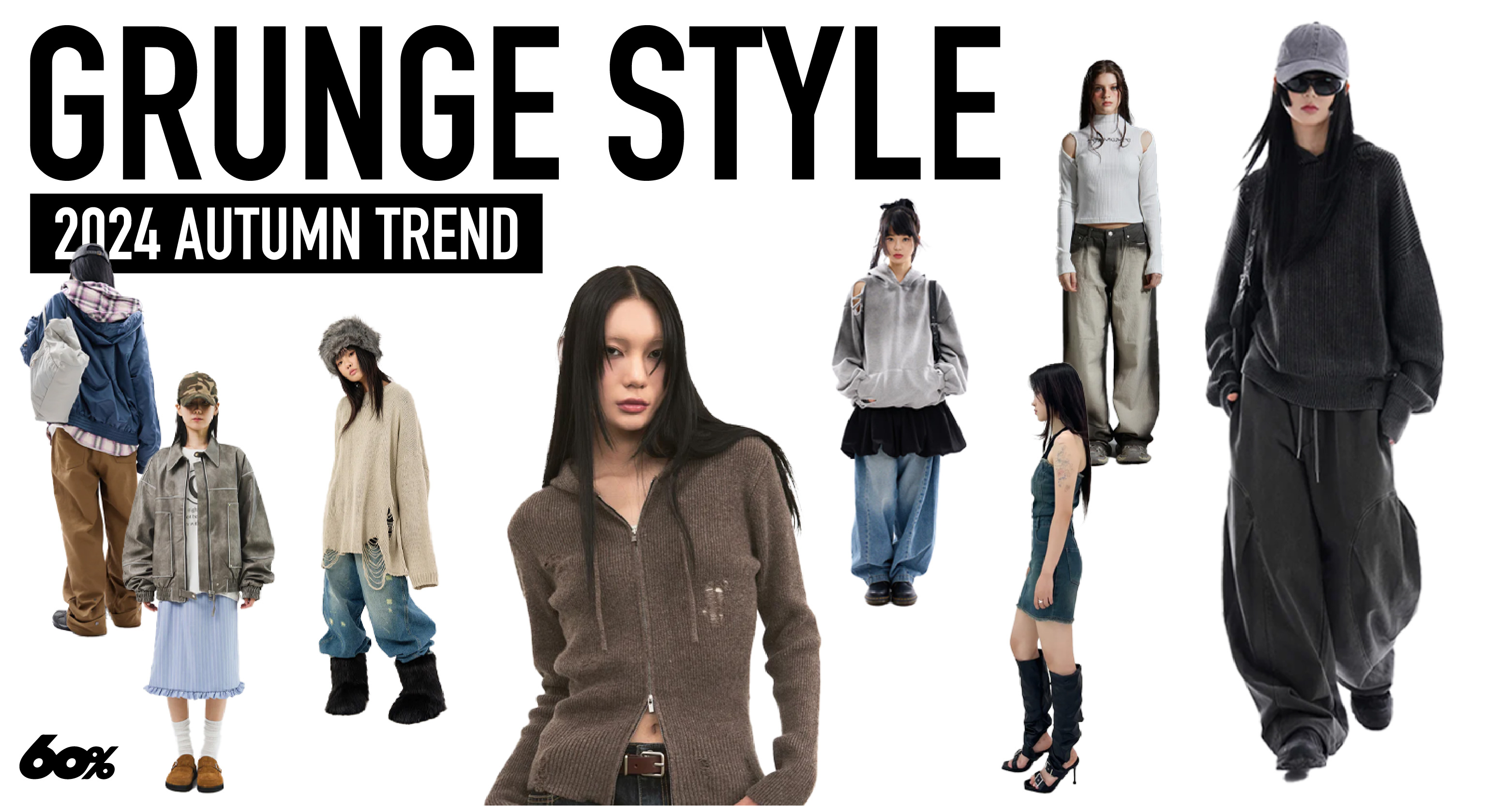 GRUNGE STYLE | 60% - Asian Fashion Online Store