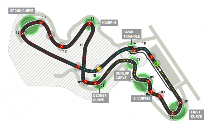 F1 | GP Giappone 2012, Pirelli: Suzuka 3D Track Experience - Video