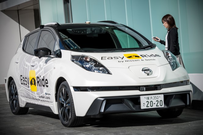 Nissan prova un’auto robot con passeggeri a bordo - Mondo Auto - AutoMoto