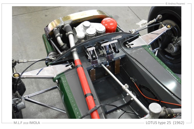 Tecnica delle Formula 1 storiche : Lotus type 25 (1962) - Seconda parte ...