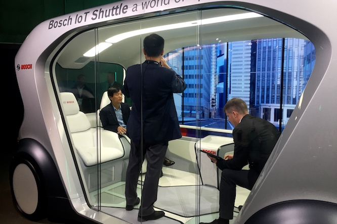 Bosch IoT Shuttle, il bus autonomo del futuro - Mondo Auto - AutoMoto