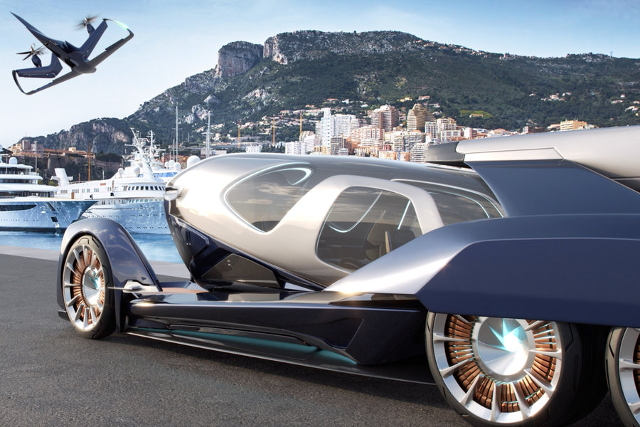 Embraer Pulse Concept, la limo volante - E Mobility - Auto