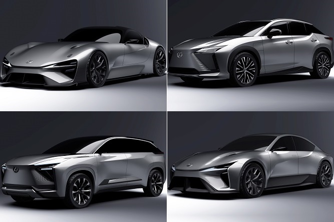 Lexus, poker d'assi elettrico a partire dalla nuova RZ - Elettriche ...