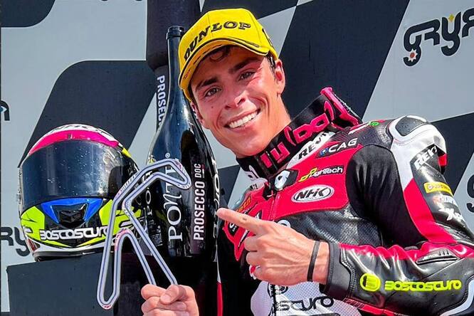 Moto2 / Misano, Gara: prima vittoria di Lopez, cade Vietti - Moto