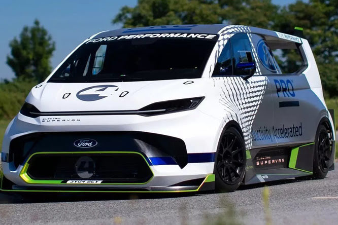 Ford Transit da 2.000 CV, il Supervan più veloce di una supercar ...