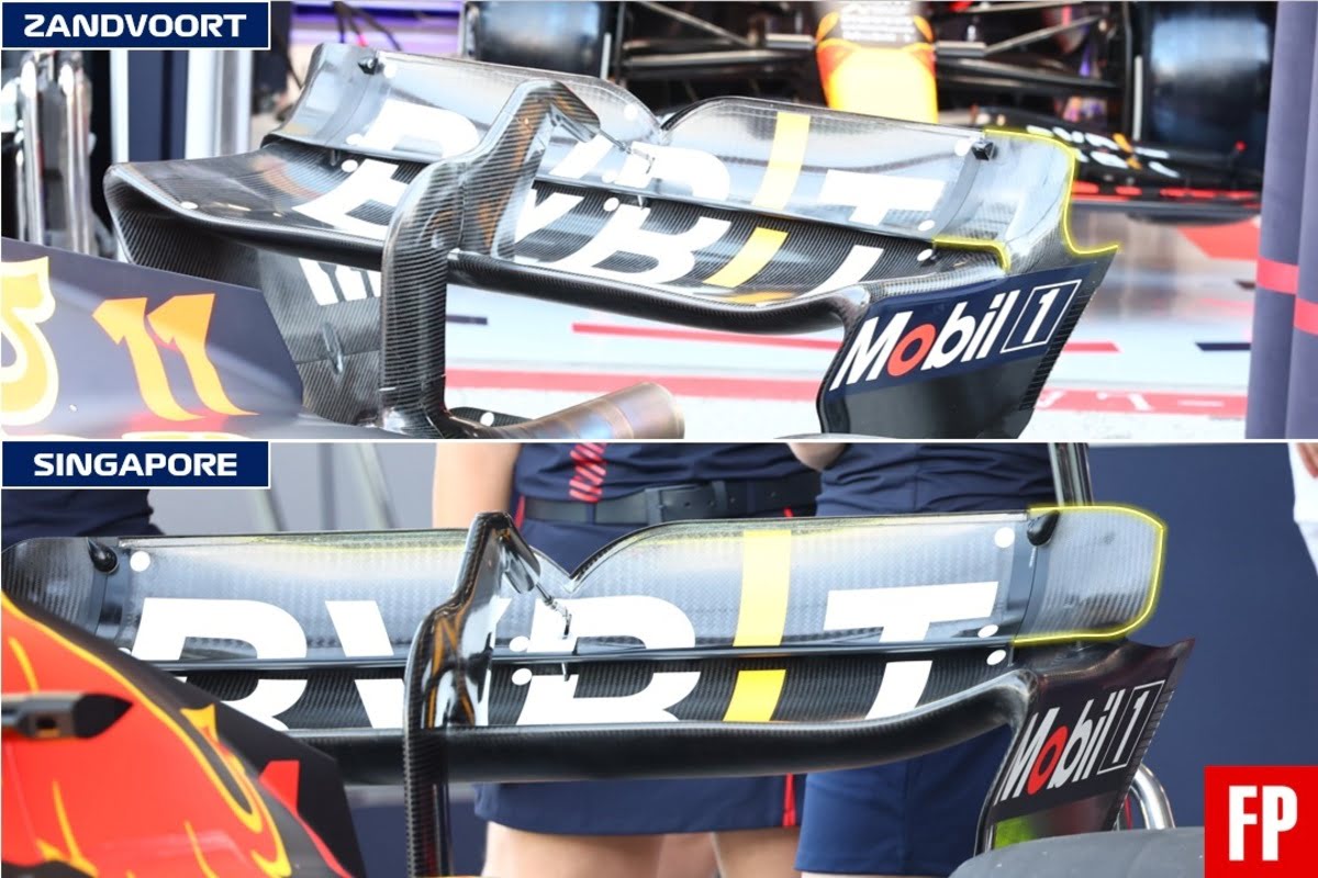 F1 Singapore, Red Bull: ritocchi a fondo e ala | FormulaPassion ...