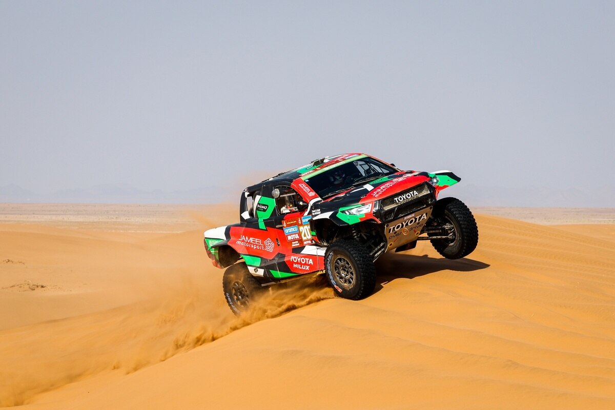 Al Rajhi dopo lo stage 4: "Al traguardo con una pressione di 1,4 bar ...