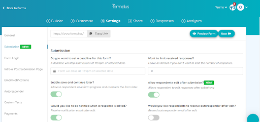 Unique Submission ID, Modify Responses after Submission… Find Out What ...