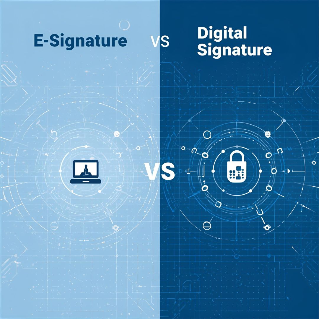 E-Signature vs. Digital Signature – What’s the Difference?