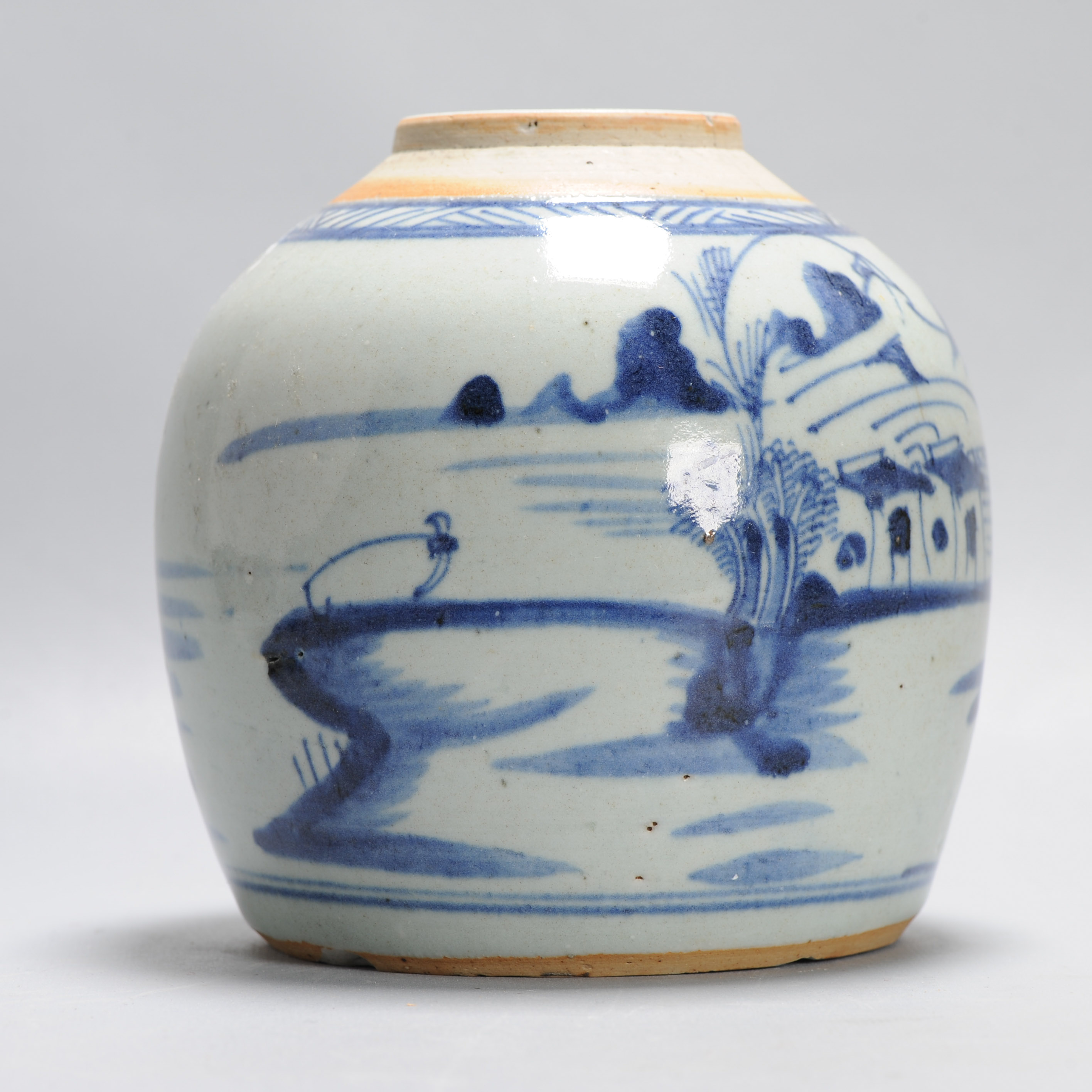 Antique Cantonese Ca 1850 Chinese Porcelain Ginger Jar China Canton ...