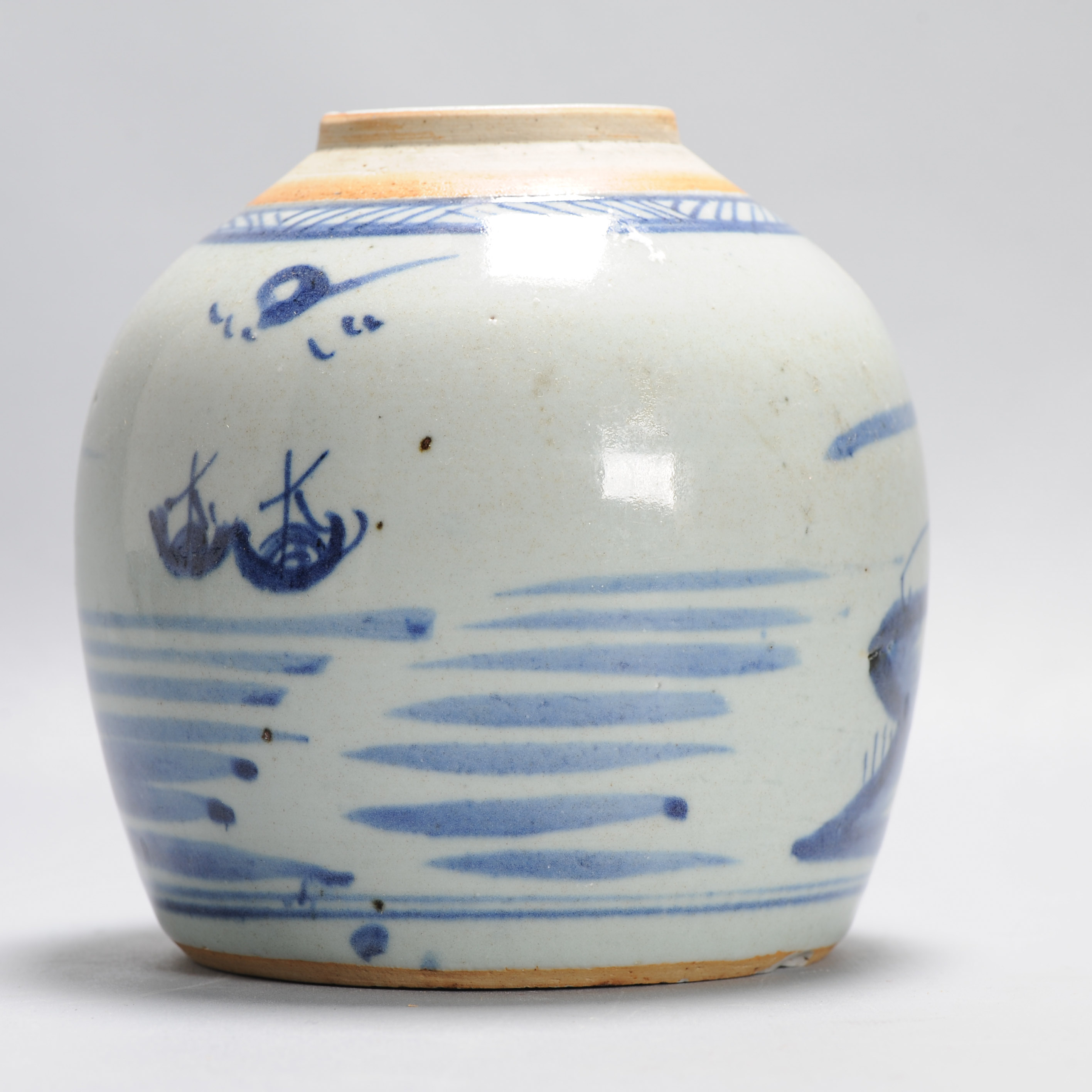 Antique Cantonese Ca 1850 Chinese Porcelain Ginger Jar China Canton ...
