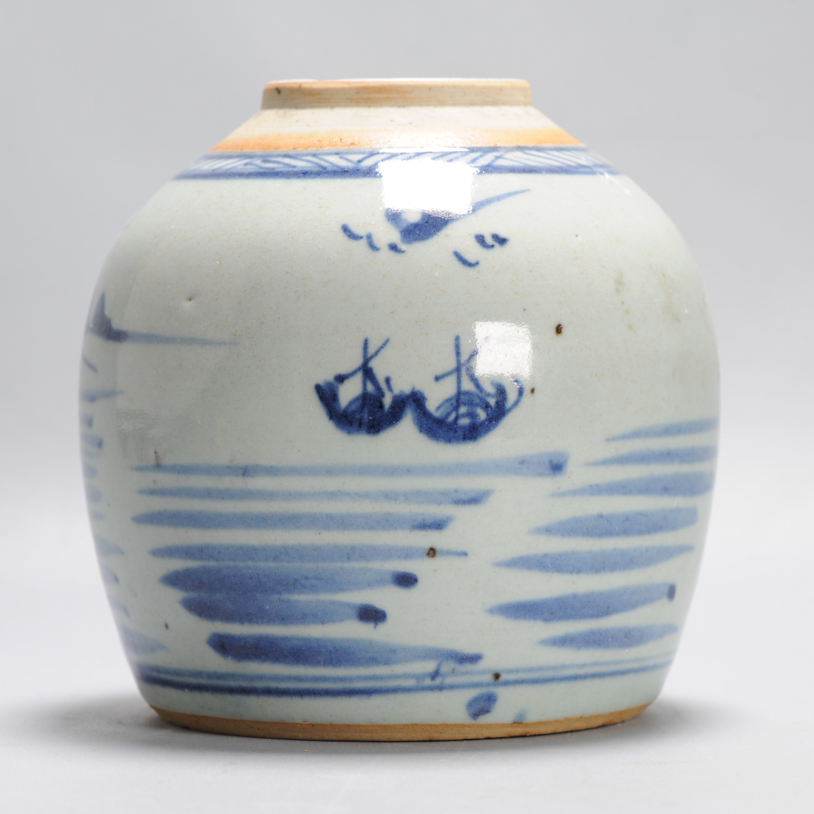 Antique Cantonese Ca 1850 Chinese Porcelain Ginger Jar China Canton ...