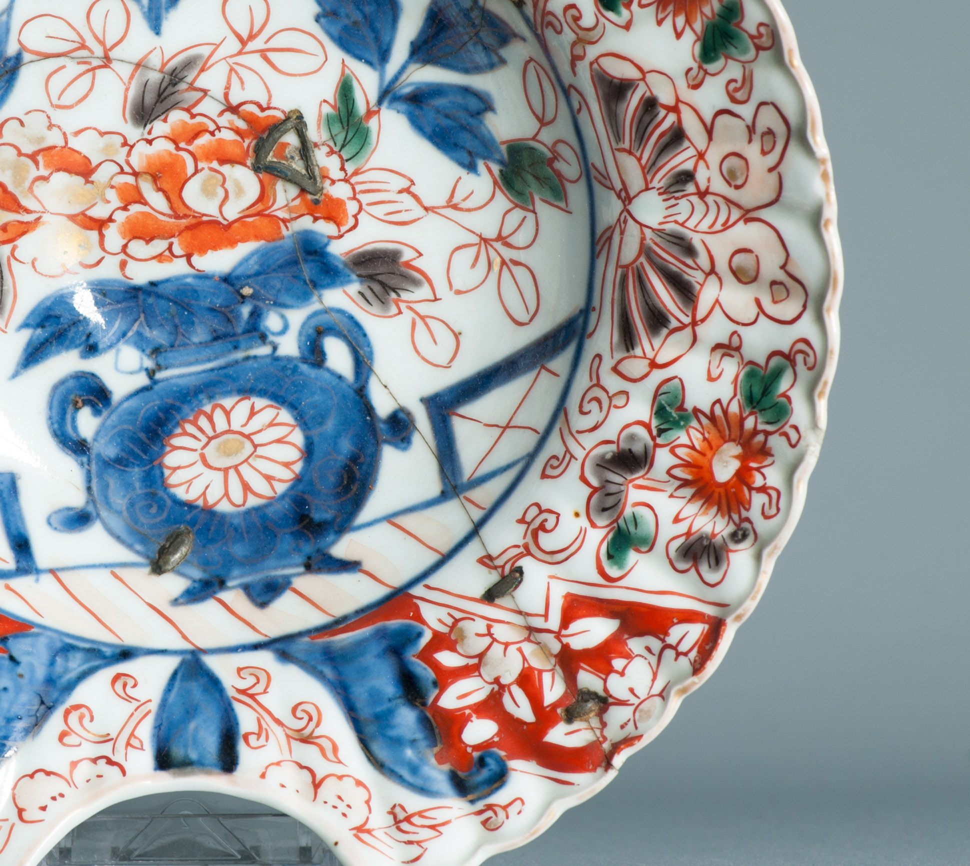 Antique Imari Porcelain Barber Shaving Basin Bowl 17/18th Century ...