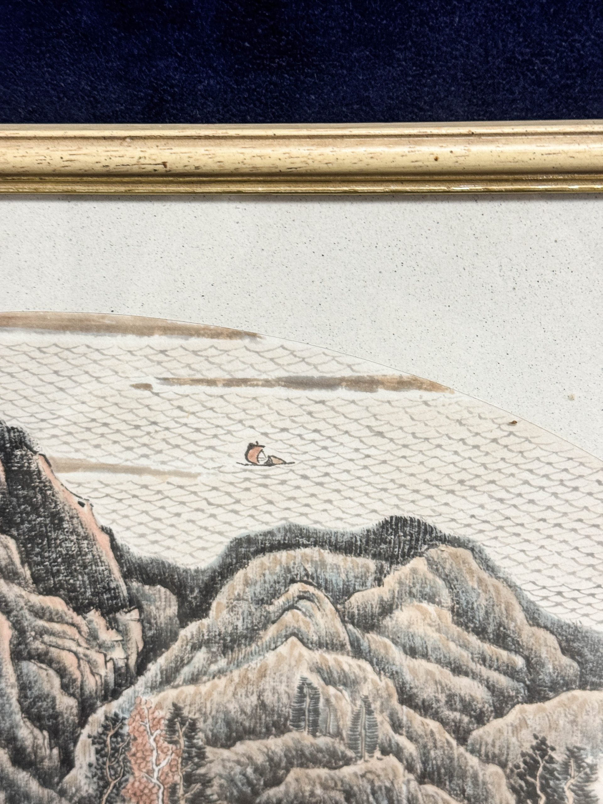 Antique Chinese Fan Painting Bian SHoumin China Qing 18/19th century ...