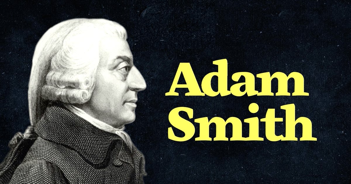 Relearning the rules of Adam Smith - FT Channels