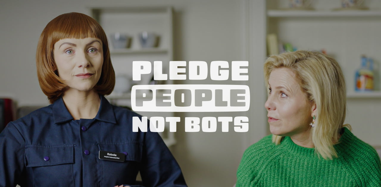 Pledge People, Not Bots | AnywhereWorks