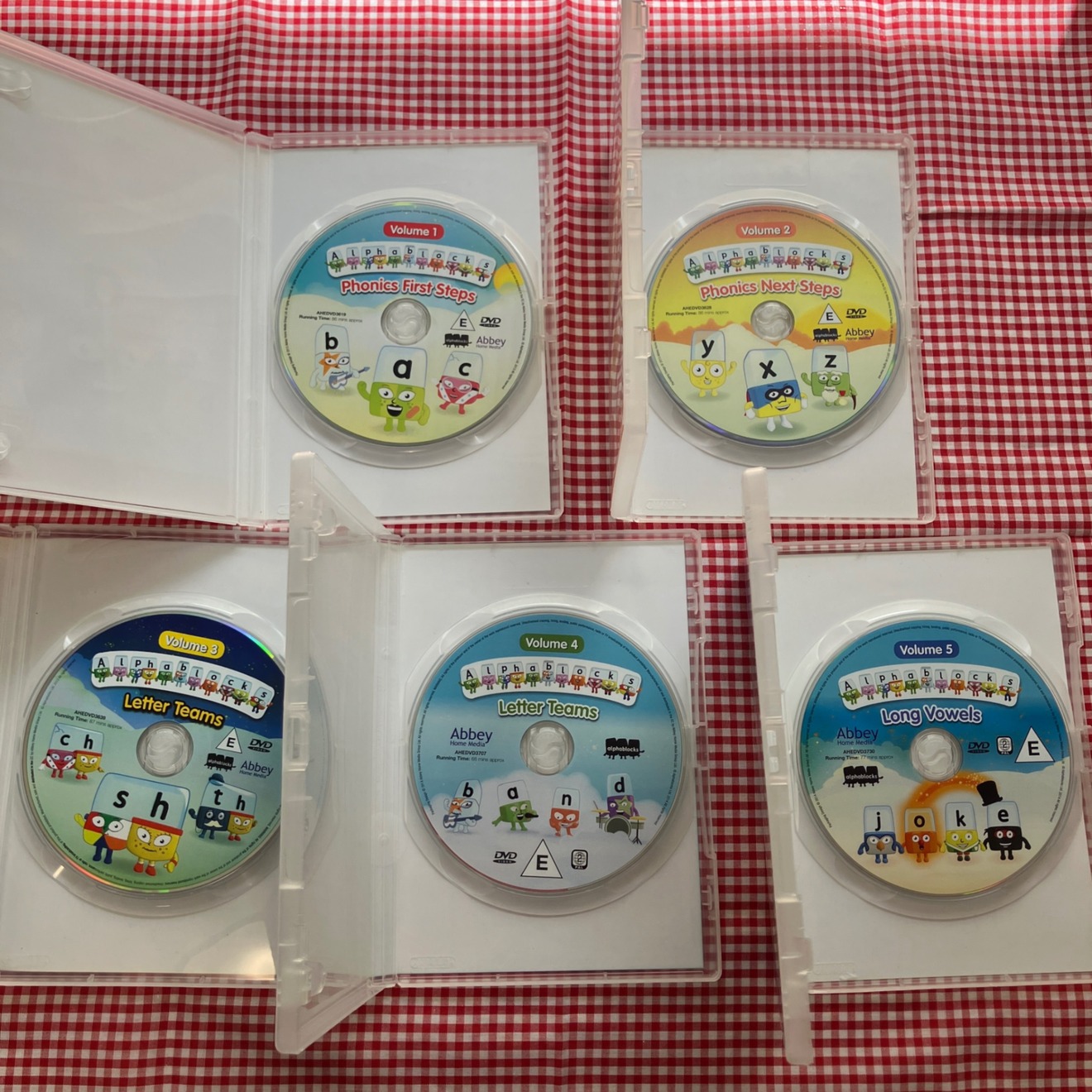 アルファブロックス Alphablocks DVD 全5本セット｜リベシティフリーマーケット