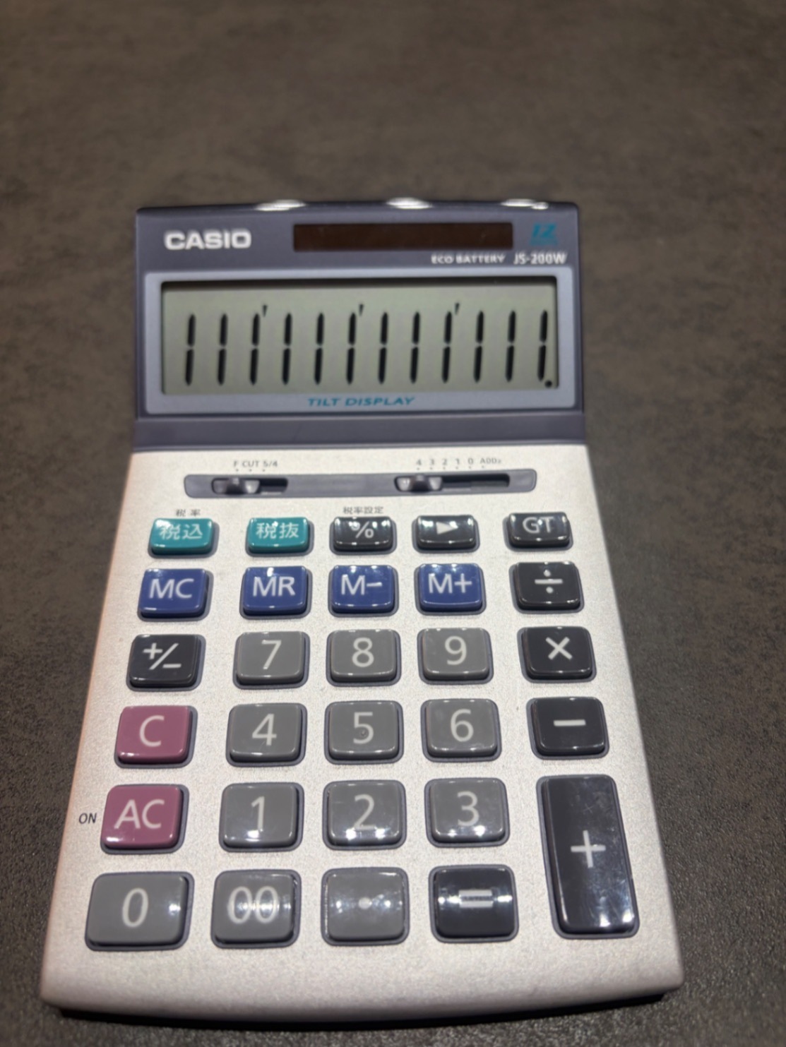 【電卓】CASIO JS-200W 特大表示電卓｜リベシティフリーマーケット