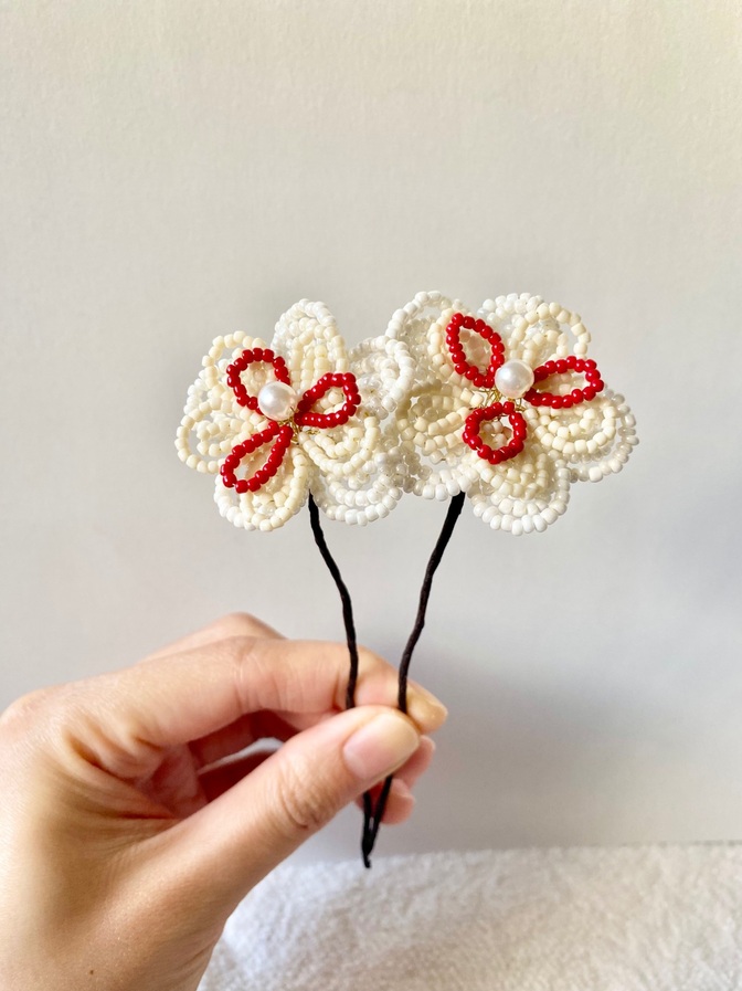 【ハンドメイド】ビーズフラワー｜リベシティフリーマーケット