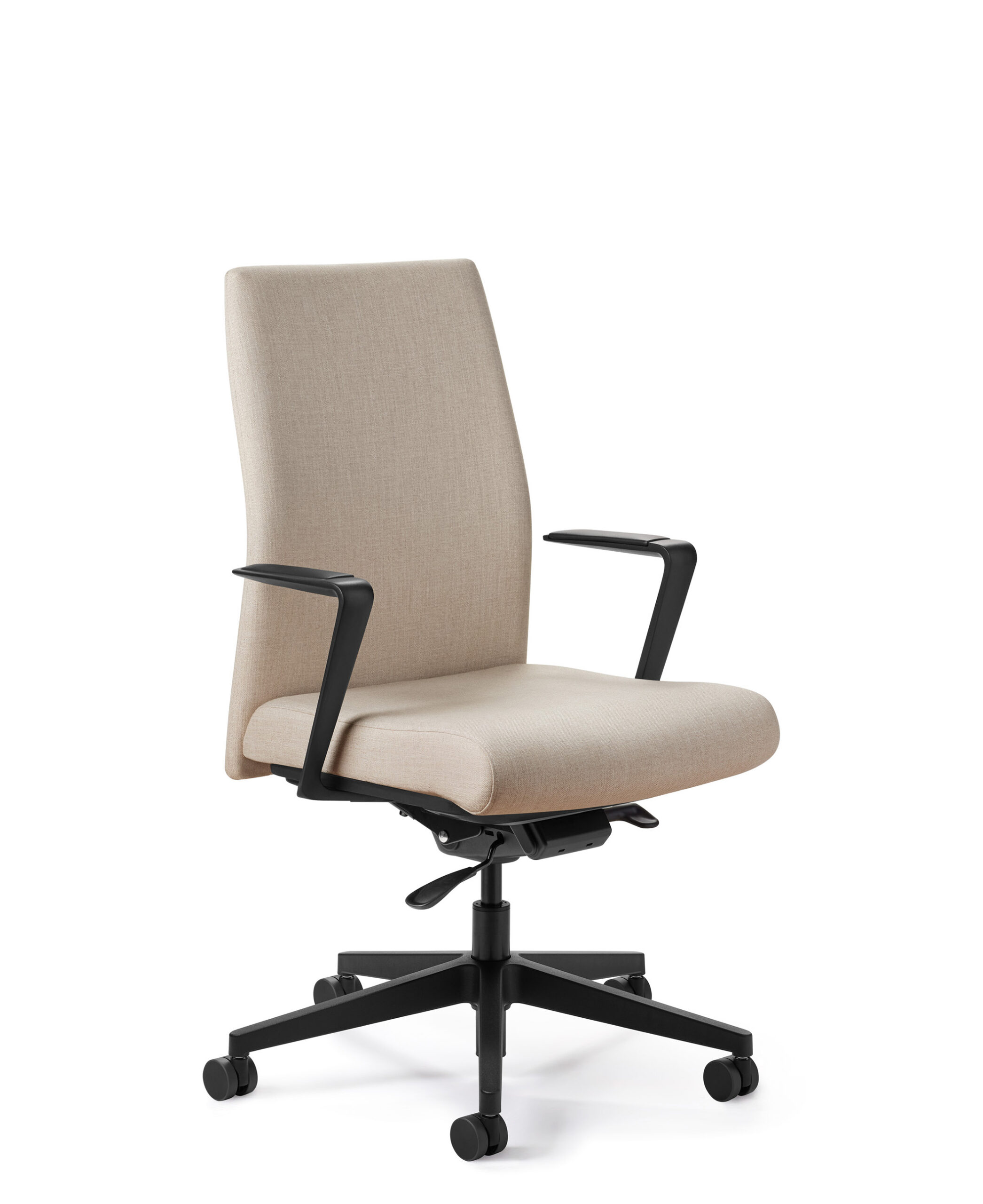 Contemporary Upholstered Office Chair 3D Model — Free Download | FurniMesh