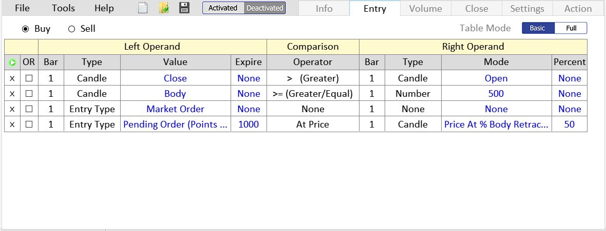FXCE: EA | Entry Type