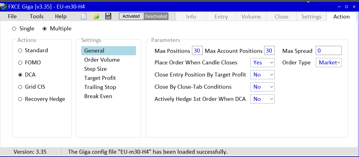 Neotech: EA | Nika-M30-H4 - Trend trading with EMA (200) and RSI