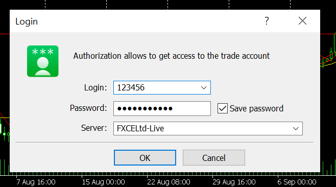 Neotech: FAQ | How to login MT5 on desktop