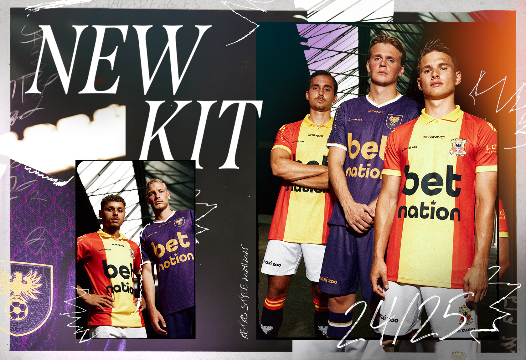 New Kit 24/25: retro style! - Go Ahead Eagles