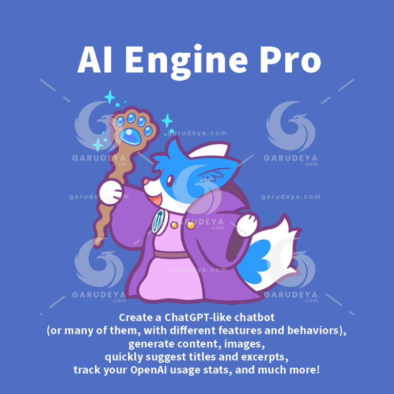 AI Engine Pro WordPress Plugin by Meow Apps | Garudeya.com