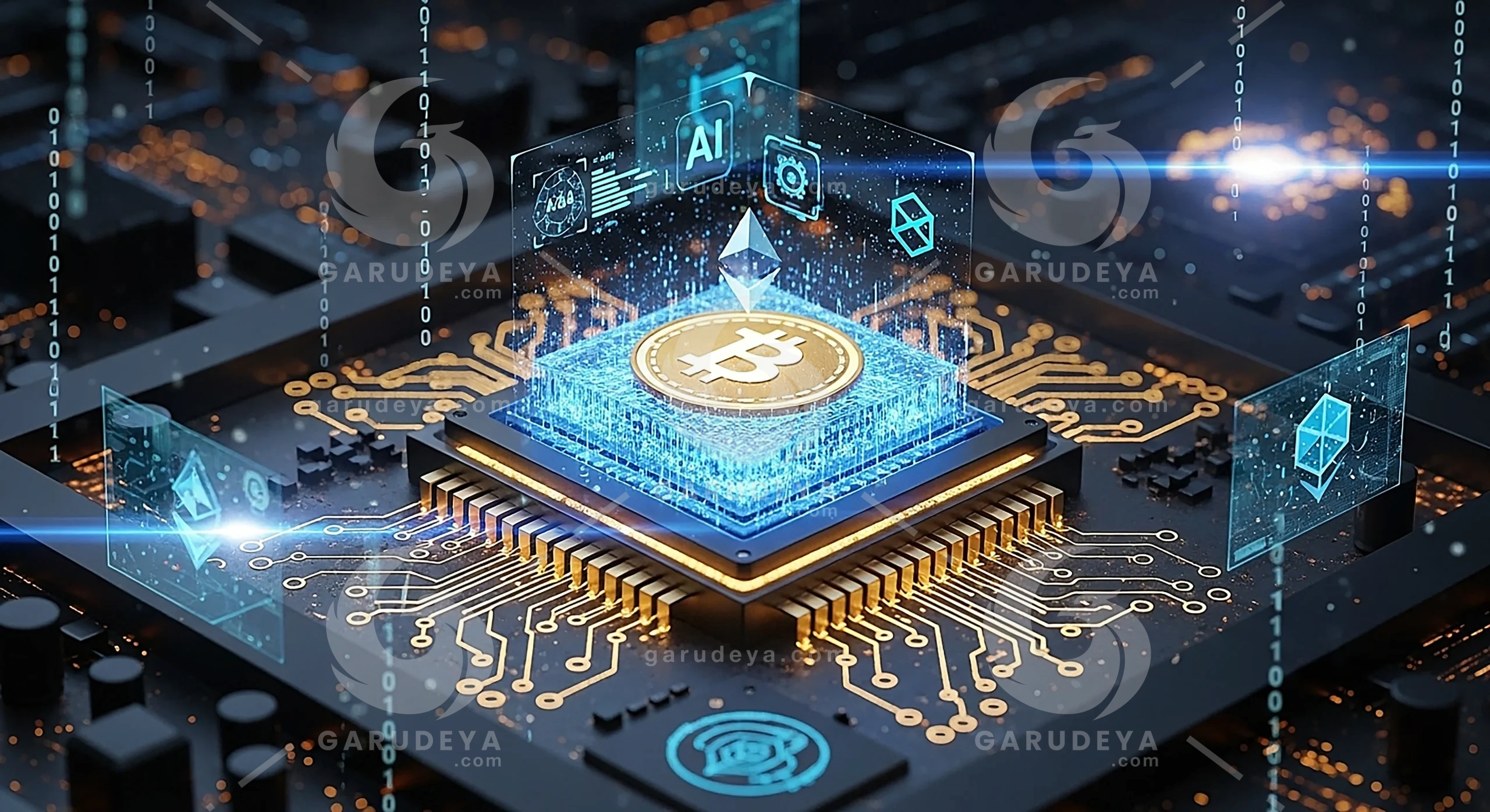 Cryptocurrency AI Chip – Digital Future | Garudeya.com