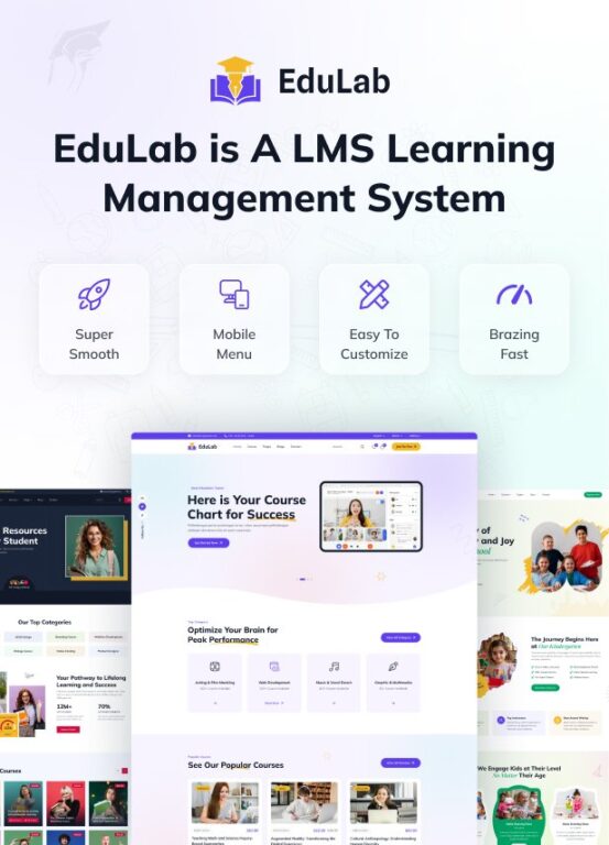 Edulab LMS - Laravel Learning Management System | Garudeya.com