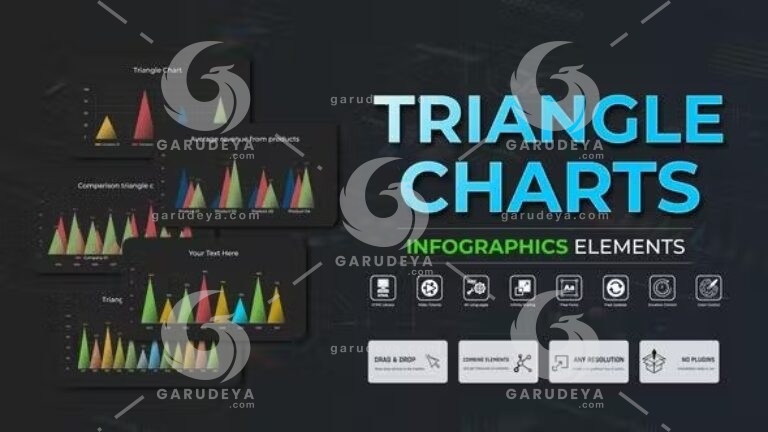 Infographic - Triangle Charts VideoHive 51140933 | Garudeya.com
