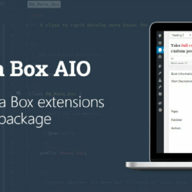 Meta Box AIO - WordPress Plugin - Garudeya.com
