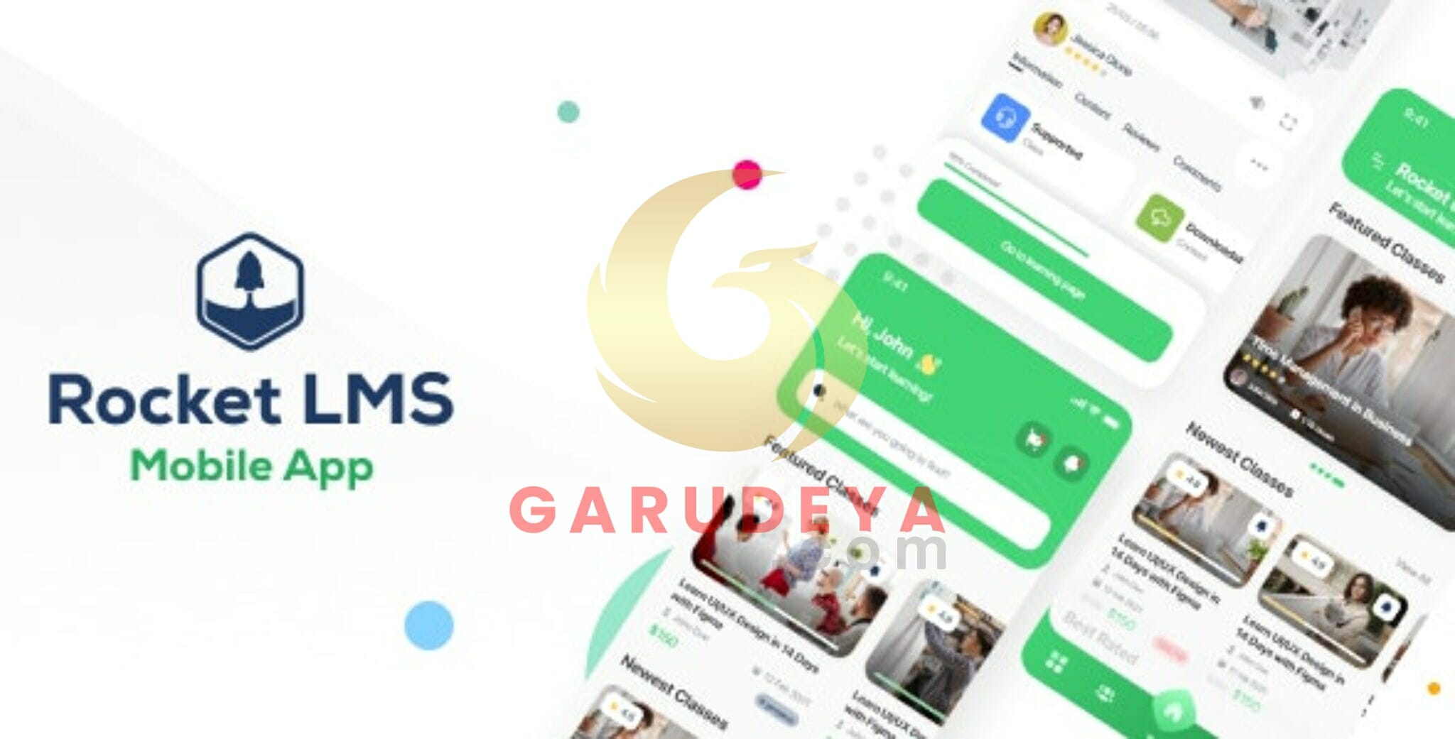 Rocket LMS Mobile App - Learning Management System App | Garudeya.com