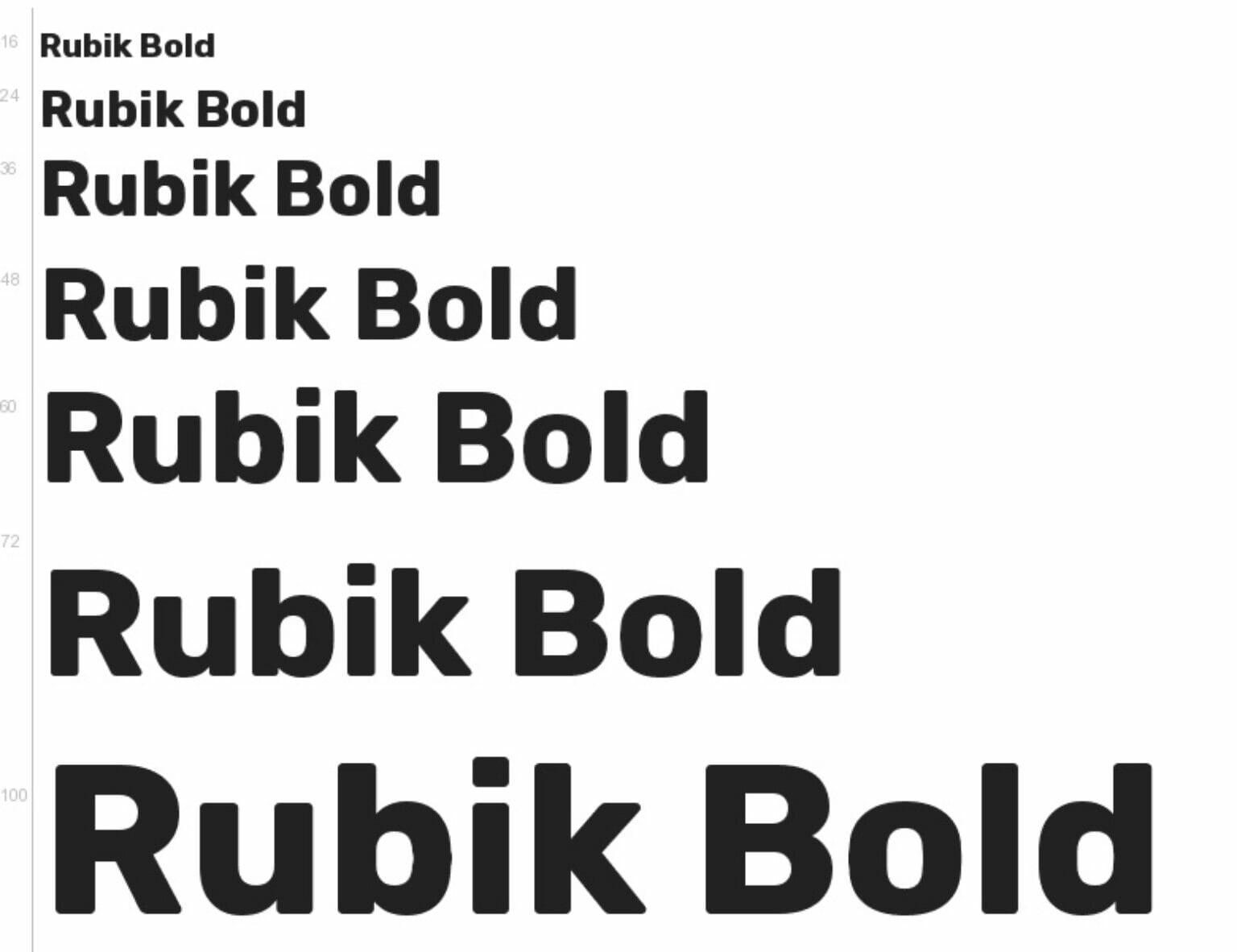 Rubik Font | Garudeya.com