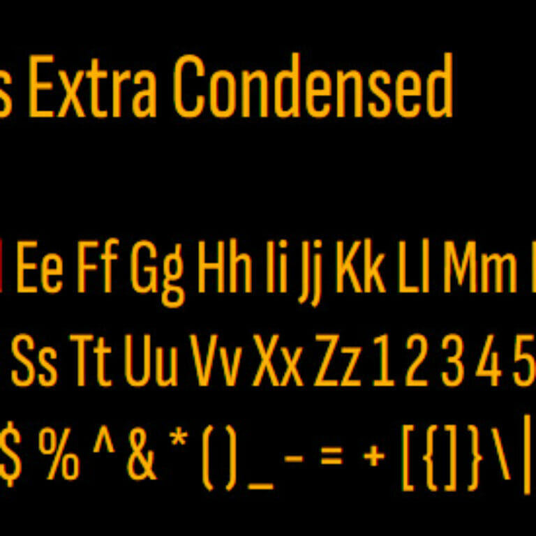 Sofia Sans Extra Condensed Font | Garudeya.com