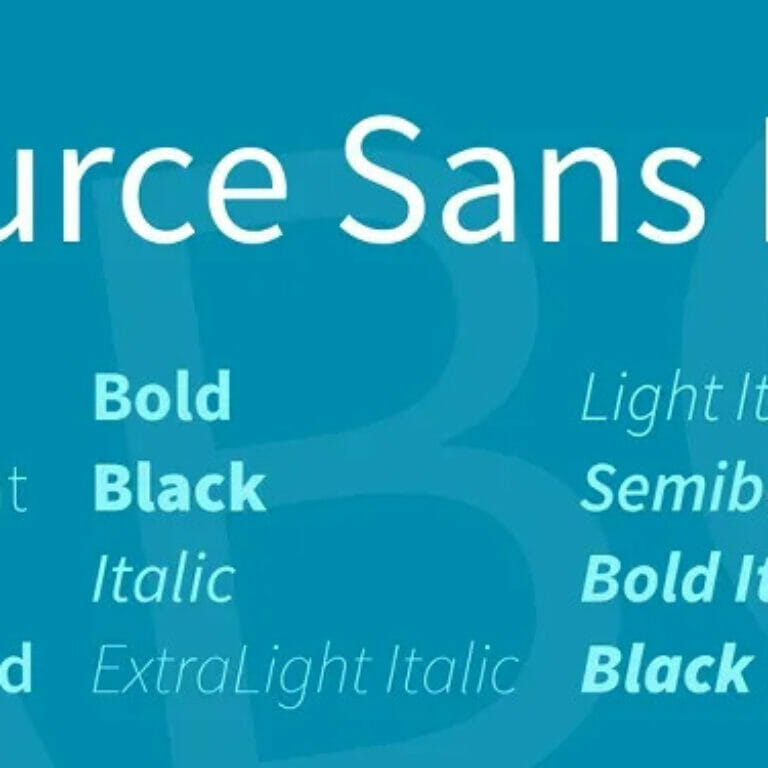 Source Sans Pro Font | Garudeya.com